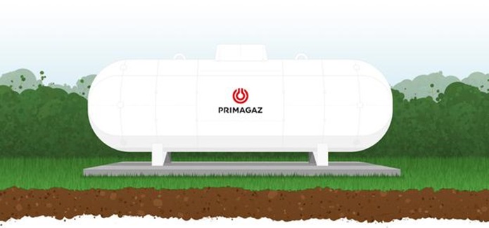 Installation d'une citerne de gaz propane | Primagaz