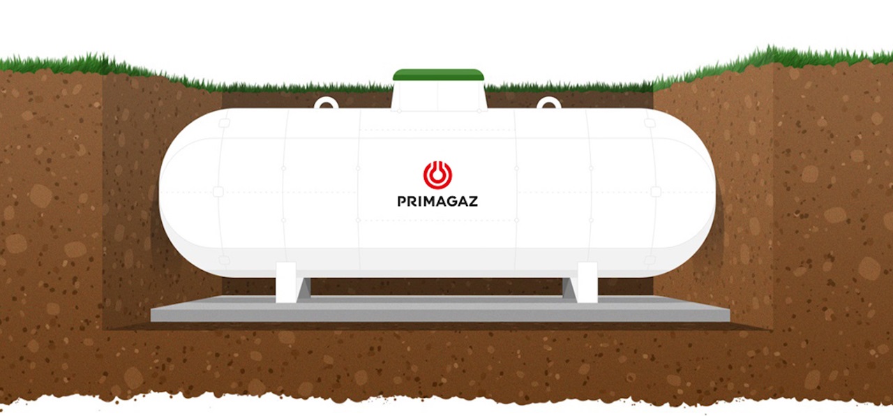 Installatie van een propaangastank | Primagaz