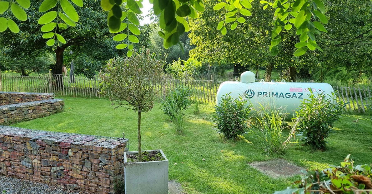 Installation d'une citerne de gaz propane | Primagaz